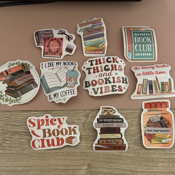 Design | Book Girlies Sticker Bundle Bn | Poshmark